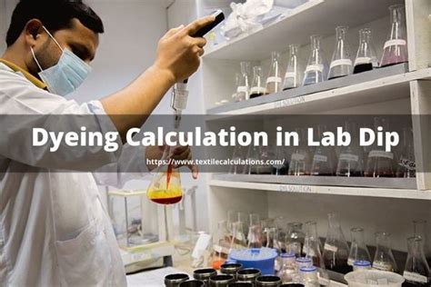 Dyeing Calculation In Lab Dip Textile Calculations