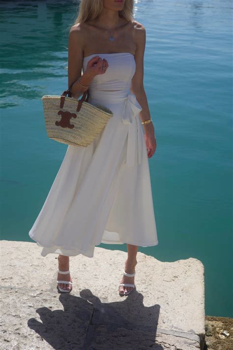 Ballerina Midi Skirt Ivory Sunset Adore