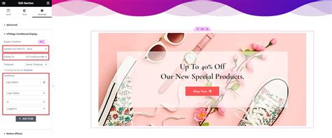 Conditional Display Module Ht Mega Addons For Elementor
