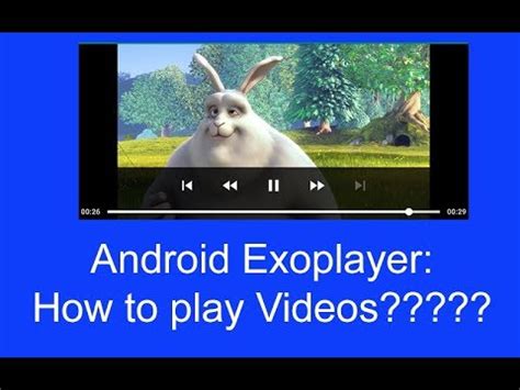 Android Exoplayer How To Play Videos In Android Using Exoplayer YouTube