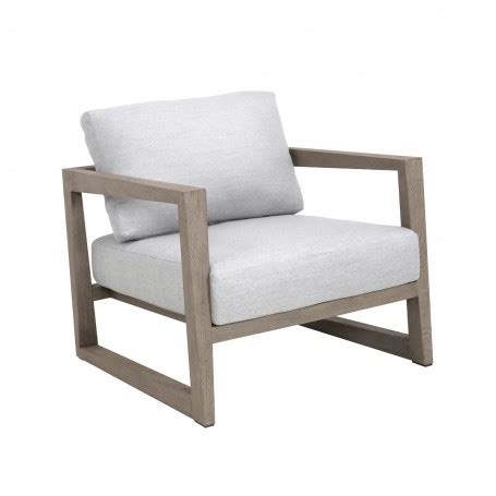 Aquastore SKAAL Niedriger Klein Sessel Aus Teakholz Duratek