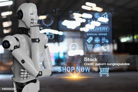 Ai 기술 로봇 터치 Ui 화면 인터페이스 기술 Ai 로봇 팔 물체 제조 산업 기술 미래 창고 제품 수출입 미래 기술 로봇 공학