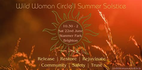 Wild Woman Circle Summer Solstice Special Stanmer Park Nature