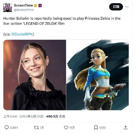 《塞尔达传说》将拍真人电影⁉️跨性别演员演公主？？？？ 塞尔达传说：王国之泪（switch）综合讨论 Taptap 塞尔达传说：王国之泪（switch）论坛