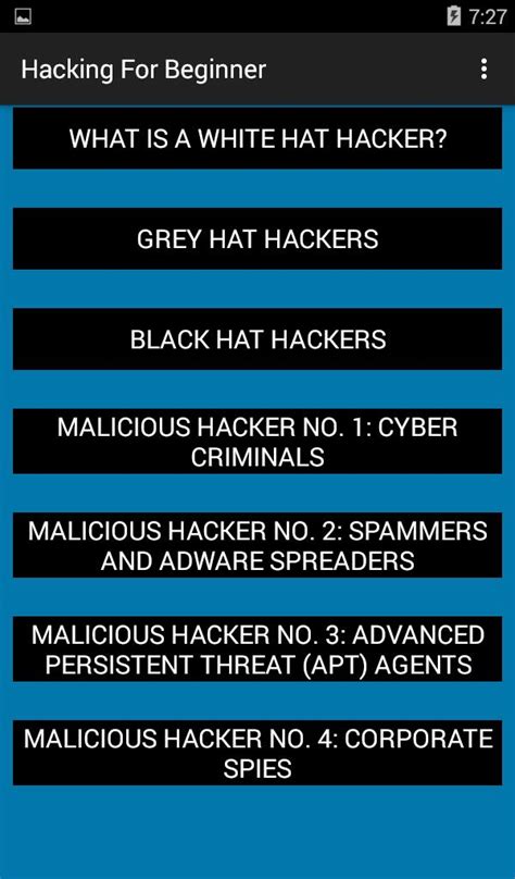 Hacking For Beginners Apk For Android Download