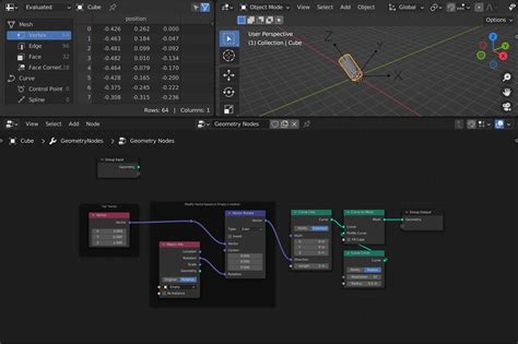 Geometry Nodes Read A Direction Of The Object Solved Modeling