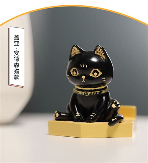 大英博物馆车载支架 大英博物馆 安德森猫款 埃及系列可爱猫狗形手机座摆件多少钱 什么值得买