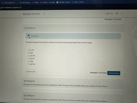 Solved Deduce The Structure Of A Compound With The Molecular