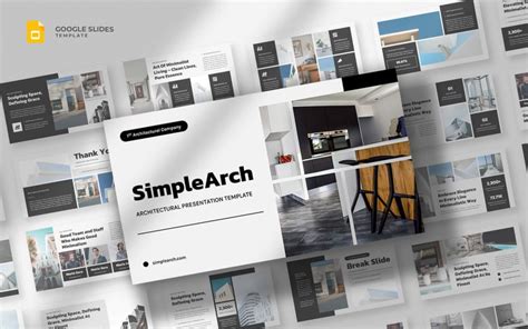 Simplearch Minimalist Architecture Google Slides Template