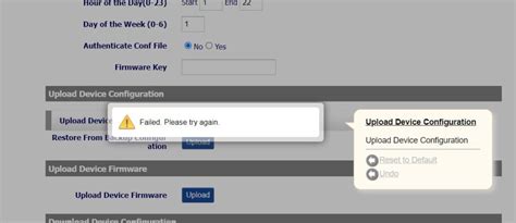 Analog Gateway Gxw42xx Se Failed To Import And Upload Device