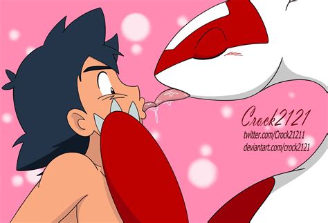 Rule 34 Ash Ketchum Crock21211 Forced Forced Kiss Furry Kiss Kissing