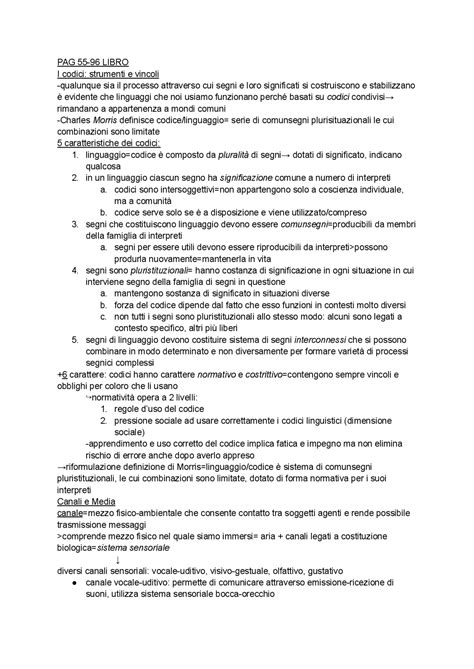 Riassunto P55 96 Libro Sociologia Comunicazione Appunti Di Sociologia