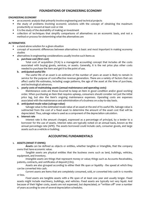 Foundations Of Engineering Economy Foundations Of Engineering Economy