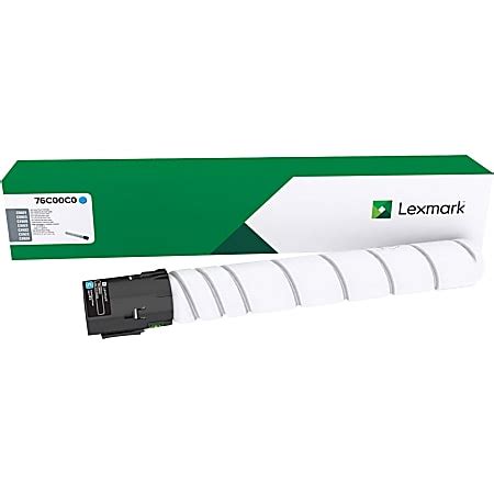 Lexmark 76C0HC0 Cyan High Yield Collection Program Toner Cartridge ...