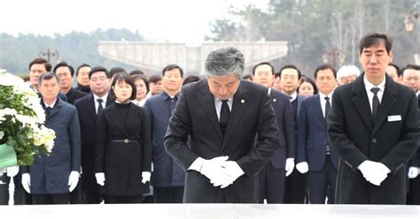 송한준 경기도의회 의장 5·18민주화운동 헌법전문 반영해야