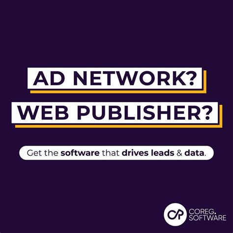 Coreg Software Inc On Linkedin Webpublisher Advertising Advertiser Leadgeneration