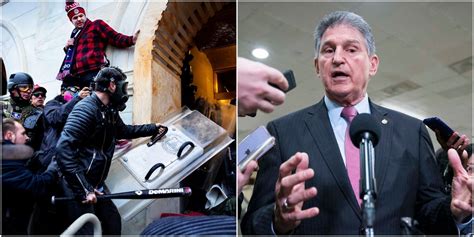 Sen Joe Manchin Wanted To To Stay And Fight During Capitol Riots