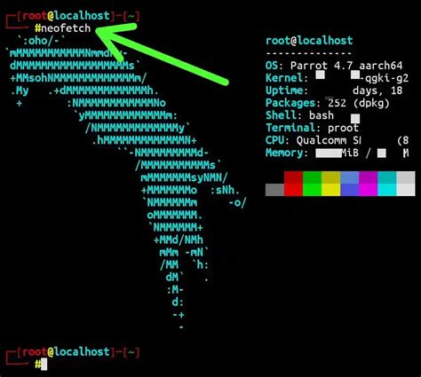 how to install parrot os in termux termux commands
