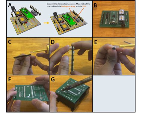 A G The Procedure For Preparing The Sidekick Pcb Download Scientific Diagram