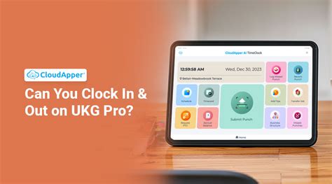 Can You Clock In And Out On Ukg Pro Ukg Partner