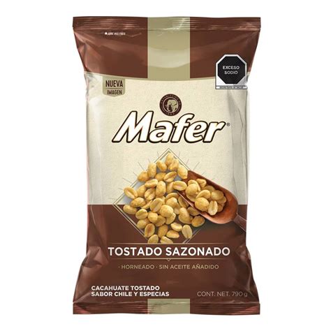 Cacahuates Mafer Tostado Sazonado Sabor Chile Y Especias 790 G Walmart