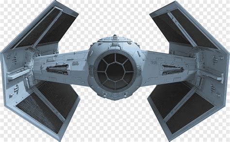 Ilustración Satelital Del Espacio Gris Y Negro Star Wars Tie Fighter