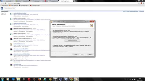 problème sdk manager pour android android