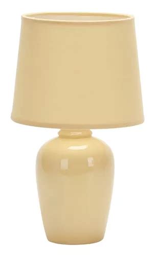 Lámpara Taschibra Pottery Bivolt cm E color beige MercadoLibre