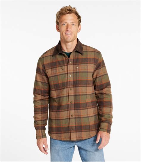 Mens Signature 1933 Chamois Cloth Shirt Lined Pattern