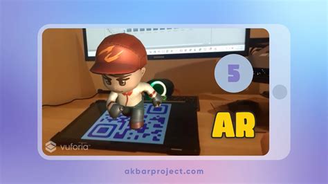 Tutorial Augmented Reality Unity Dan Vuforia Part 5 End Youtube