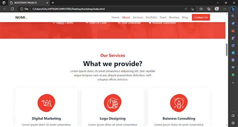 Create Your Website Using Html Css Bootstrap Tailwind Css By Ammarasif936 Fiverr