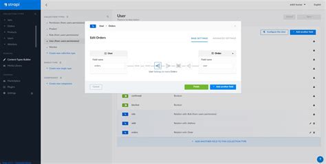 Strapi V4 No Relation Fields In User Collection Types Questions And Answers Strapi