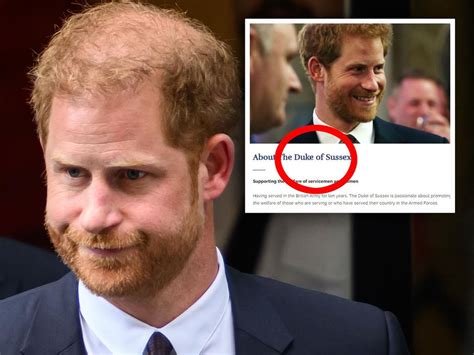 Prince Harry Royal News About The Duke Of Sussex Au