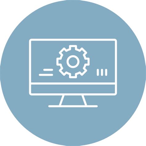 Icono De Software De Monitoreo Generic Color Fill