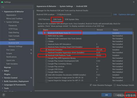解决 installed build tools revision xx is corrupted remove and install