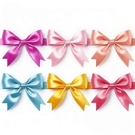 Premium Ai Image Pink Ribbon On White Background For Breast Cancer