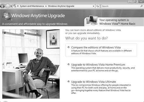 Upgrade From Vista