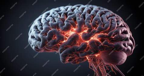 Premium Photo Neural Network In Action A 3d Rendering Of A Human