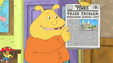 Arthur S25e01 Binky Wrestles With A Story Arthur The Aardvark
