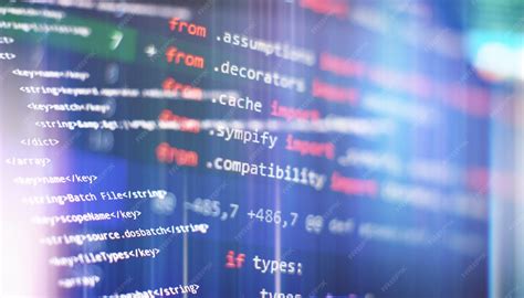 Premium Photo It Business Python Code Computer Screen Mobile