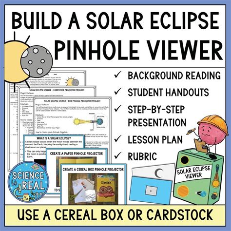 Build A Solar Eclipse Viewer Science Is Real Education