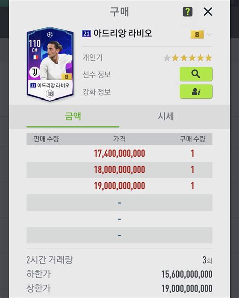 라비오 얘 어디까지 오름 Ea Fc 온라인 에펨코리아