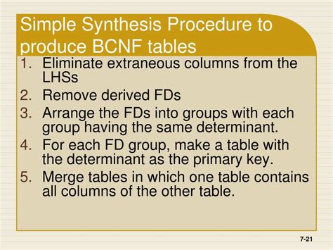 Ppt Normalization Of Relational Tables Powerpoint Presentation Free