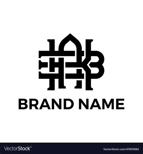 Letter Logo Design Royalty Free Vector Image Vectorstock