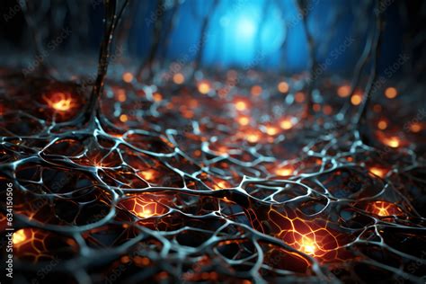 Neuroscience and Neurobiology: Brain, Neurons, Synapses, Neurotransmitters Complex Neural ...