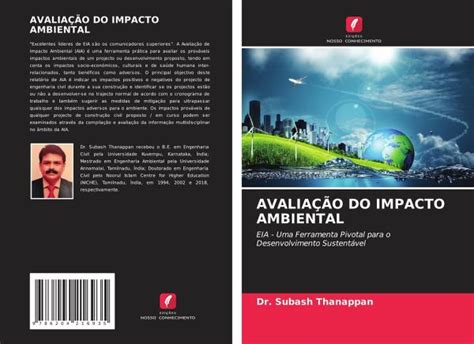 AvaliaÇÃo Do Impacto Ambiental Von Dr Subash Thanappan Bei Bücherde