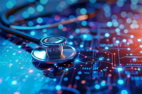 Stethoscope On Circuit Board Stock Image Image Of Convergence Planning 316276381