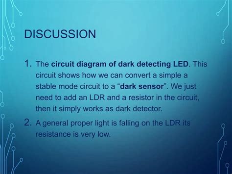 Dark Detecting Led Using Ldr And 555 Timer PPTX