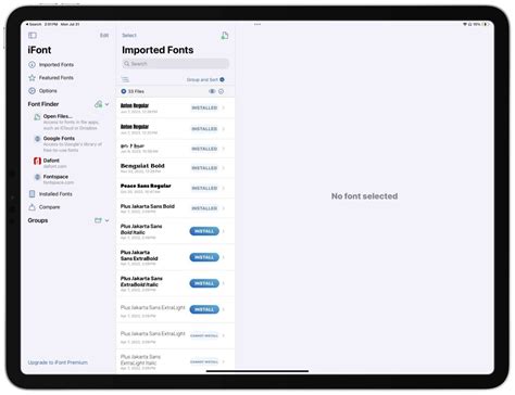 ios and ipados 17 beta does not allow custom fonts 9to5mac