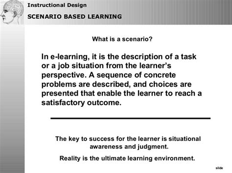 Scenario Based Learning